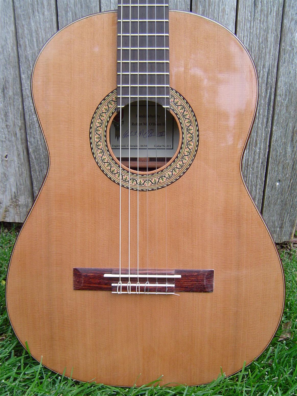 Classical Guitars (photos) • O'Brien Guitars